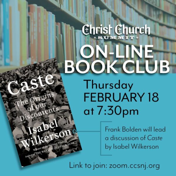 February Book Club - Christ Church Summit